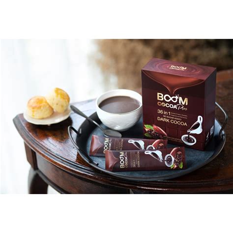 Boom Cocoa Plus บูมโกโก้ ของแท้100 ราคาsale ล้างสต็อค มีบัตรตัวแทน Shopee Thailand