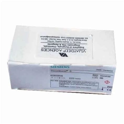 Coagulation Reagent Kit Neoplastin Prothrombin Time Analyzer Wholesale Trader From Mumbai