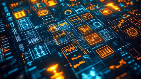 A Complex Network System Represented By A Dense Arrangement Of Interconnected Data Points And