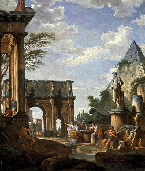 Джованни Паоло Панини 1691 1765 Старинные произведения искусства