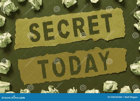 Hand Writing Sign Secret Business Showcase Practice Of Hiding