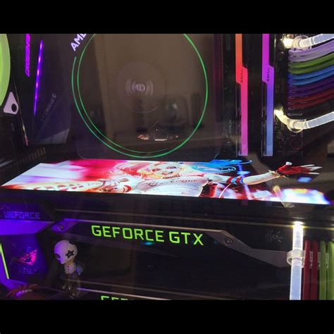 Custom Light RGB GPU Backplate Graphics Card Decoration Board Etsy