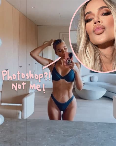 Khlo Kardashian Laughs Off Claim She Posted Awful Photoshop Fail To Boast Slimmer Figure