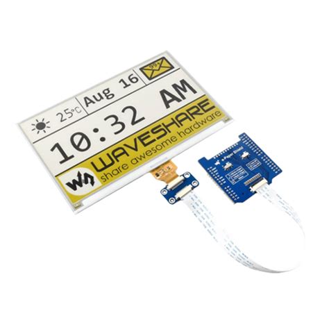Universal E Paper Shield For Arduino Micro Robotics