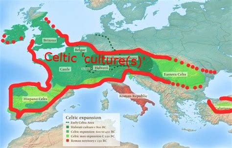 Celtic Mythology Map