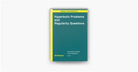 ‎hyperbolic Problems And Regularity Questions Sur Apple Books