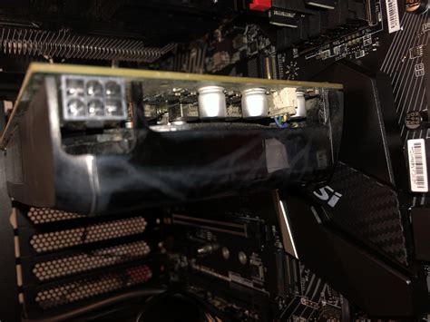 Bout A New Graphics Card But It Looks Like Its Dirty On The Inside Is That Something To Be