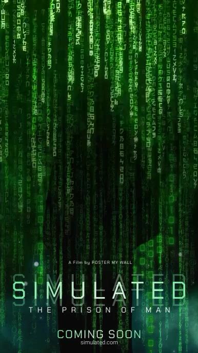 Matrix Simulation Movie Template Postermywall