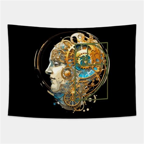 Fibonacci Sequence Fibonacci Man Fibonacci Spiral Golden Ratio Fibonacci Sequence Tapestry