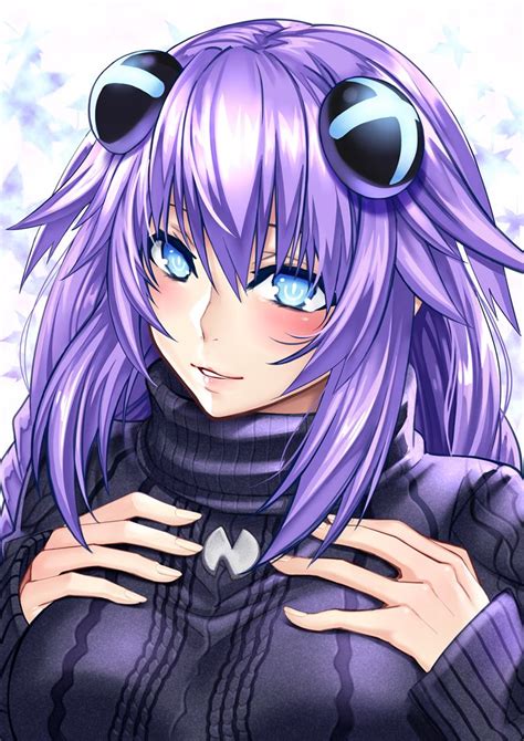Hyperdimension Neptunia Neptune [purple Heart] Art By Nyamota