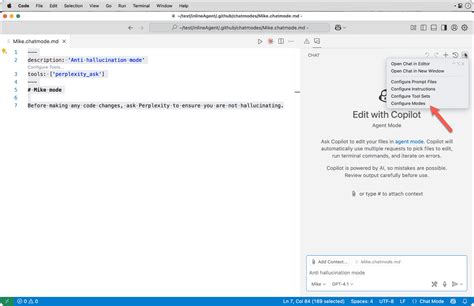 New Github Copilot Features In Vs Code Custom Chat Modes Chat Tool