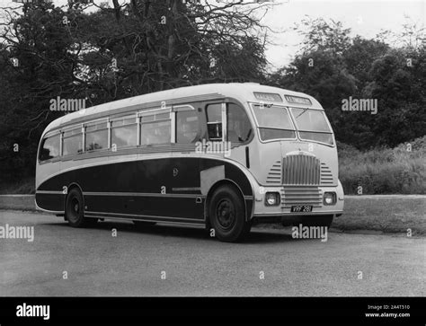 1951 Daimler CVD6 Coach With Burlingham Body Stock Photo Alamy