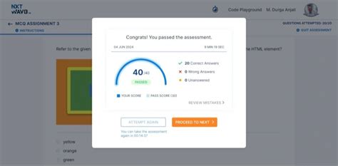 durga anjali m on linkedin nxtwave ccbp mcq assignment html css