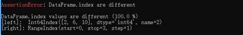 Python：比较两个dataframe是否相等判断两个dataframe相等 Csdn博客