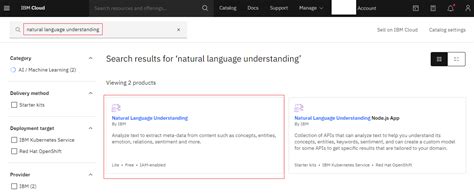 Ibm Watson Nlu Creating And Deleting Instances Quickwork Support Center