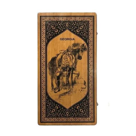 ბამბუკის ნარდი და შაში ვეფხისტყაოსნის გაფორმებით Extra Ge 790707