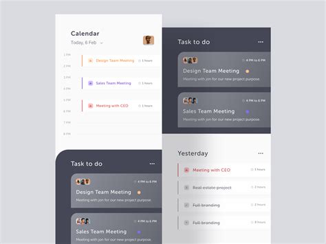 Dribbble Taskmanagerpng By Ofspace Uxui