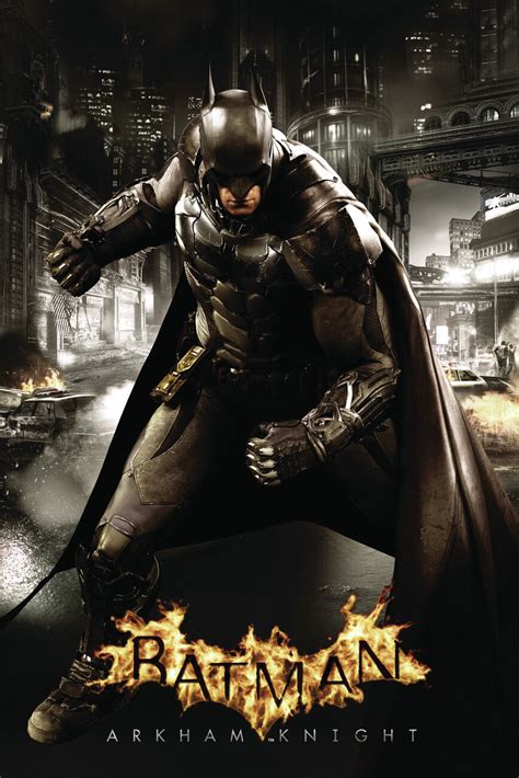 Poster Plakat Batman Arkham Knight Gaver And Merch Europosters