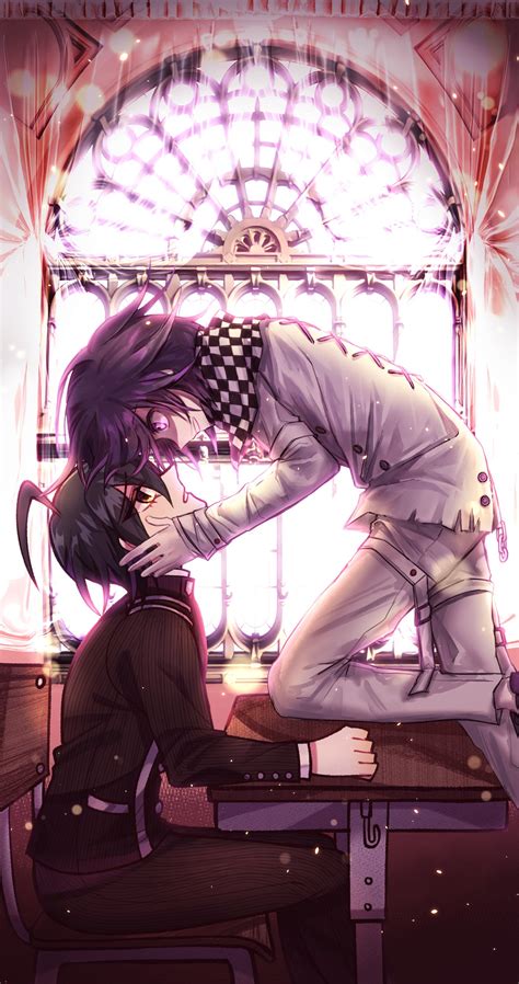 Oma Kokichi And Saihara Shuichi Danganronpa And 1 More Drawn By