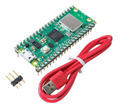 Kit Basico Raspberry Pi Pico W Header Rp2040 Wifi Bluetooth Mercadolibre
