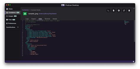 Podman Desktop V007 · Containers Podman Desktop · Discussion 458