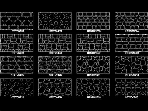 Stone Hatch In Autocad Download Cad Free 127 06 Kb Bibliocad