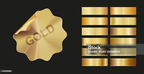 홀로그램 실버 브론즈 및 골든 포일 텍스처 배경 세트 골드 홀로그램 메탈릭 그라데이션 컬렉션 벡터 그래픽 무지개 빛깔의 0명에 대한 스톡 벡터 아트 및 기타 이미지 Istock