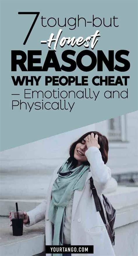 7 Tough But Honest Reasons Why People Cheat — Emotionally And