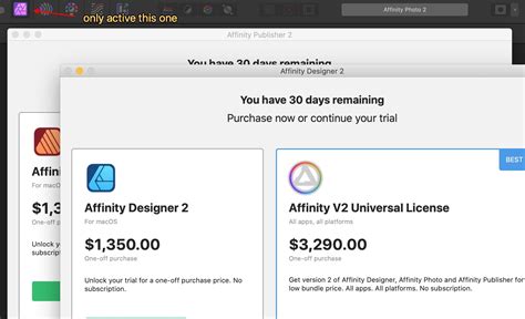 How To Active Other Affinity App After Completing Universal Purchase Customer Service