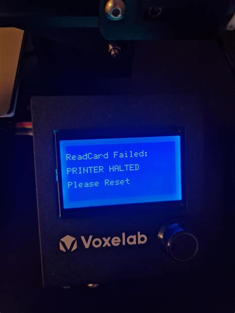 Printing Error R3dprinting