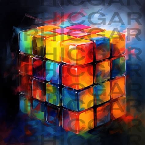 Cube Puzzle Game Sublimation Digital Download Png Square Etsy