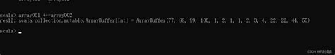 Scala005 Scala中的数据结构【数组】1在scala中静态数组是通过声明为一个单例类型来实现的。下面是一个定义静态数 Csdn博客