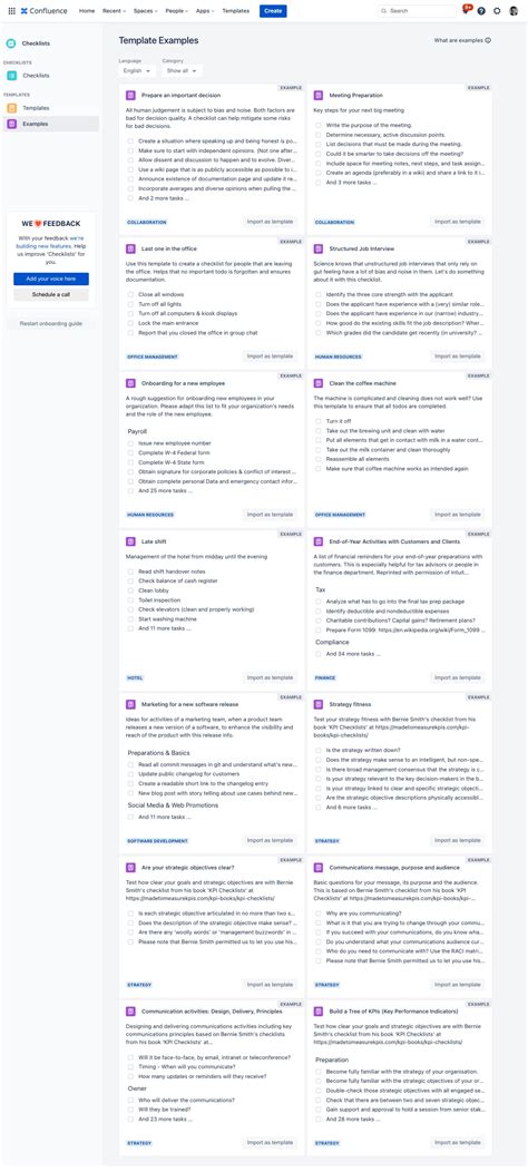how to start with checklists for confluence cloud checklists