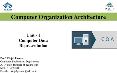 Unit 1 Introduction Pptx Computer Organization And Architecture Pptx
