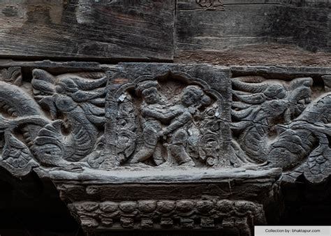 Erotic Carvings On The Architectures Of Bhaktapur