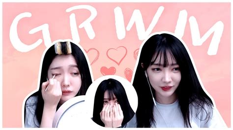 Grwm｜조금 부끄러운 트위치 생방중에 화장하기 Youtube
