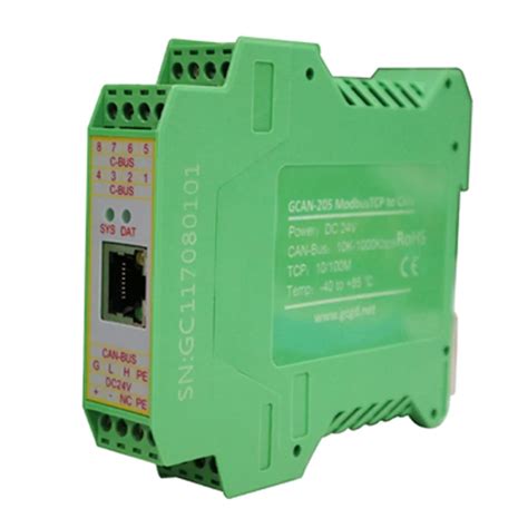 CAN Bus To Ethernet Modbus TCP Module GCAN 205 CAN Industrial Automation Control System Used