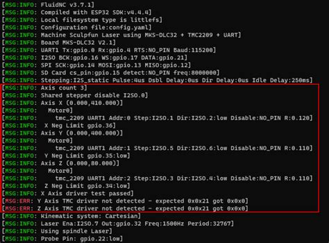 Tmc2209 And Uart Using Fluidnc Diode Laser Wiki