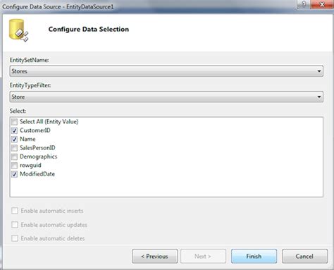 EntityDataSource Control Basics Simple Talk