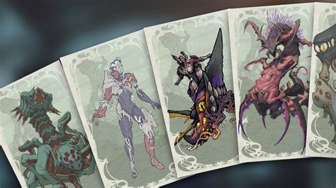 Warframe Heart Of Deimos Tennogen Prex Cards