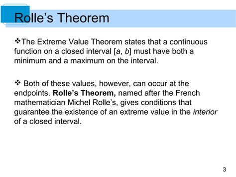 Rolls Theorem Ppt