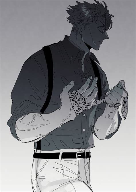 Nanami Kento Jujutsu Kaisen Drawn By Ku J Danbooru