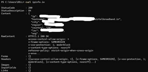 Did You Know You Can Check You Ip Info With Just One Command On