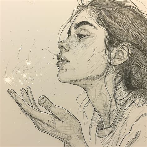 Soulful Drawing Alluring Girl Images Free Download On Freepik