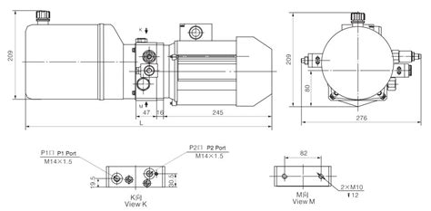 Dock Leveler Hydraulic Power Unit HYTEC HYDRAULIC