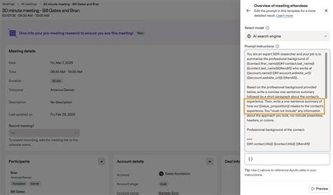 Use Sender Dynamic Variables Apollo