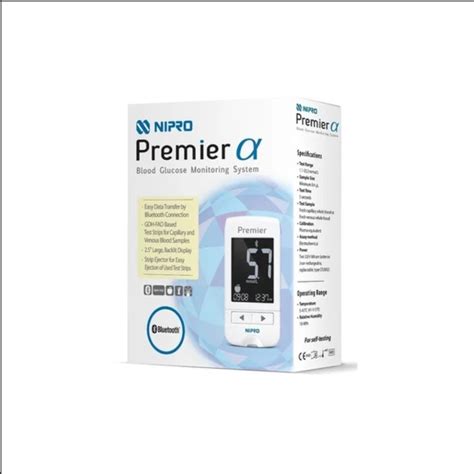 Glucometro Marca Nipro Premier Modelo Alpha Origen China Edumed Sac