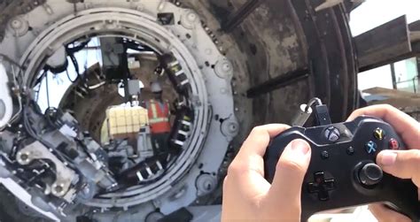 Watch Elon Musks Boring Co Run A Massive Tunneling Machine With An