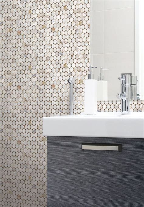 Shell Tile Pattern Vinyl Self Adhesive Peel Stick Wallpaper No 636