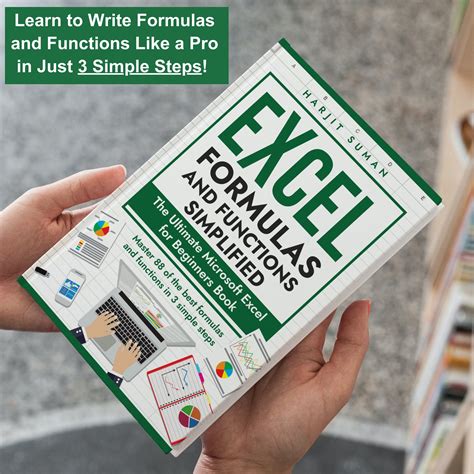 essential excel book formulas and functions simplified ebook etsy